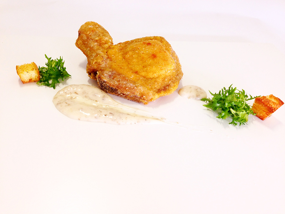 Nodino di vitello farcito con verza e casciotta d’Urbino al Tartufo ...