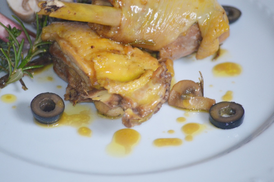 Pollo ruspante in fricò. - Triglia Di Bosco